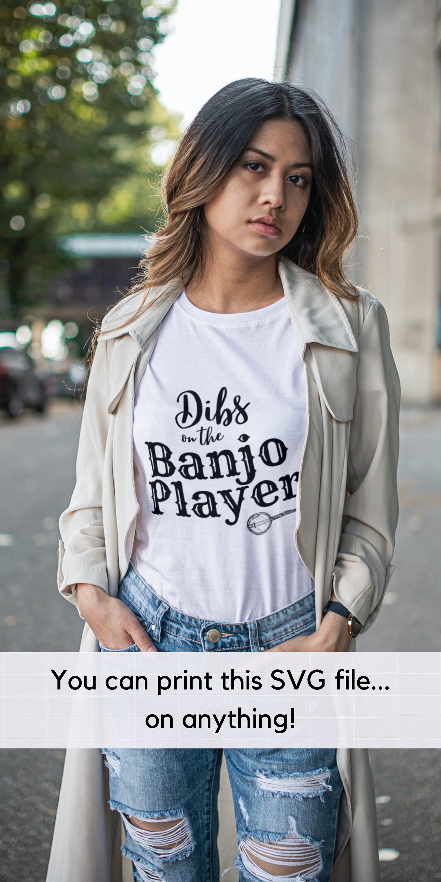 Dibs on the Banjo Player, Funny Music SVG PNG PDF Music Svg Vector Cut ...