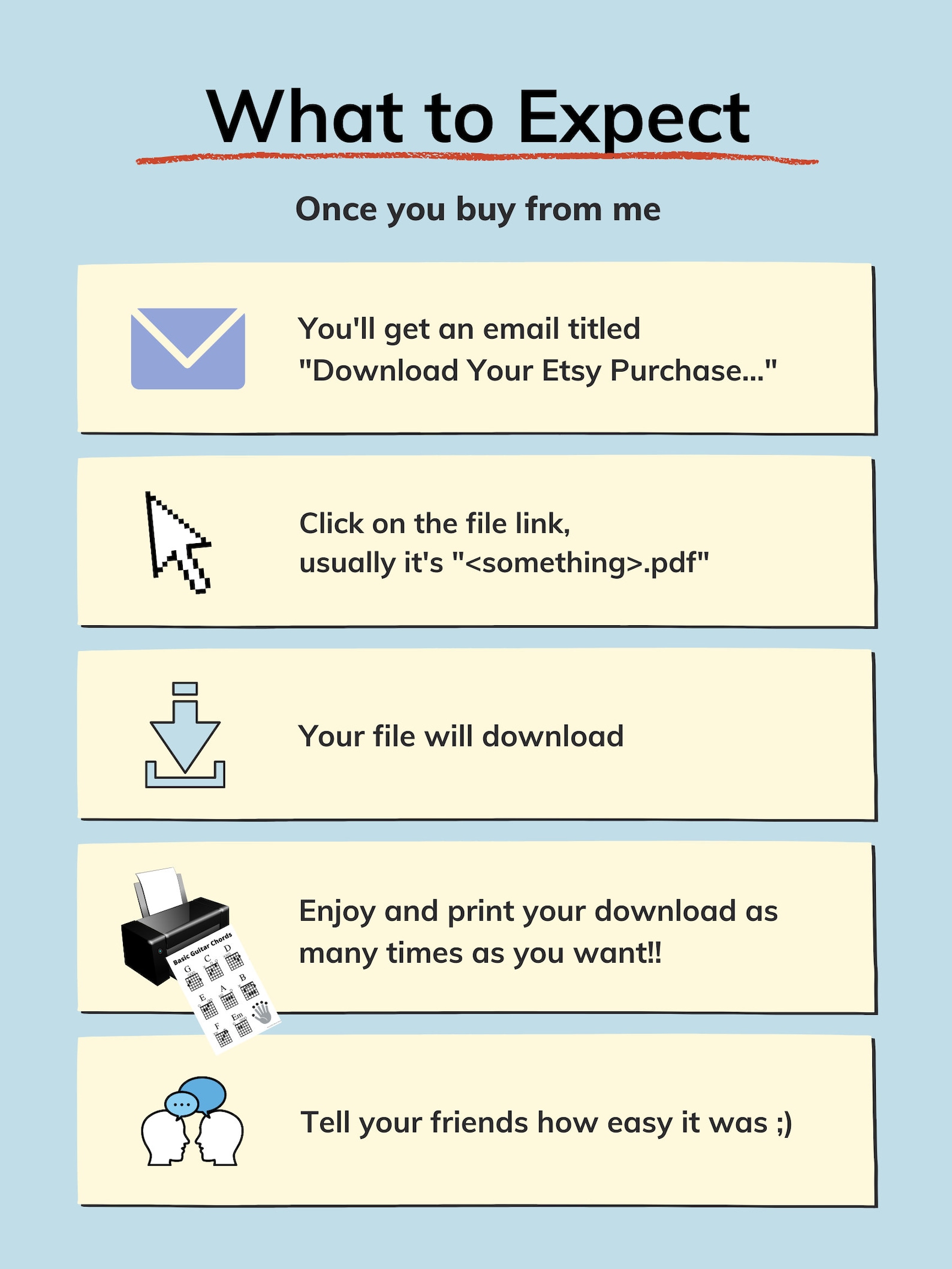 Big Blank Guitar Tab Sheet (instant Download - Large Print), Guitar ...