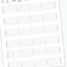 Banjo Blank Tabs and Chords Instant Printable Download (instant ...