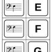 Music Note Flashcards Bundle Learn All the Notes Treble Clef Bass Clef ...