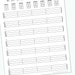 Mandolin Tabs & Chords Chart: Blank Sheet Music (printable PDF) - Etsy