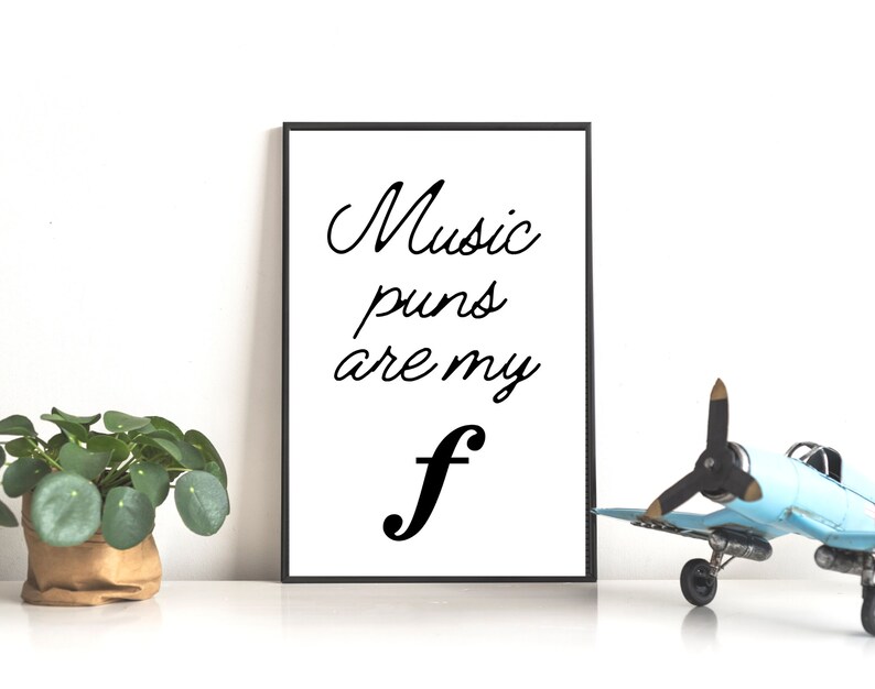 Funny Printable Minimalist Music Poster Dorm Decor for College Girls ...