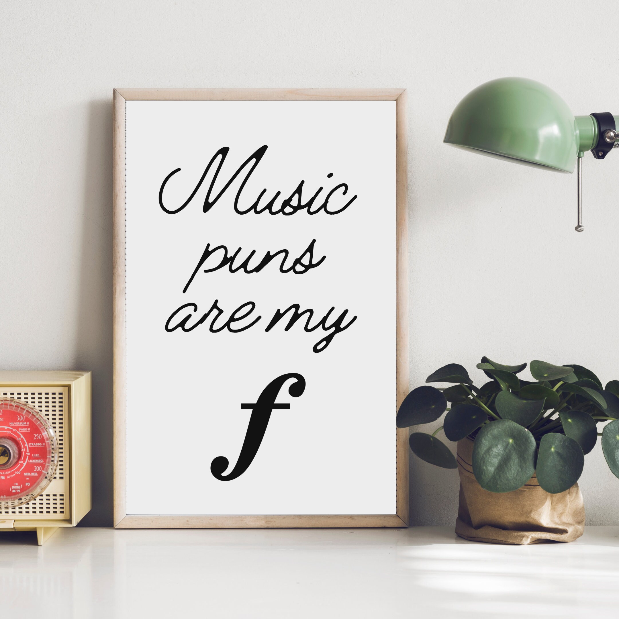 Funny Printable Minimalist Music Poster Dorm Decor for College Girls ...