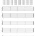 Banjo Blank Tabs and Chords Instant Printable Download (instant ...