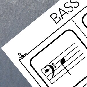 Music Note Flashcards Bundle Learn All the Notes Treble Clef Bass Clef ...