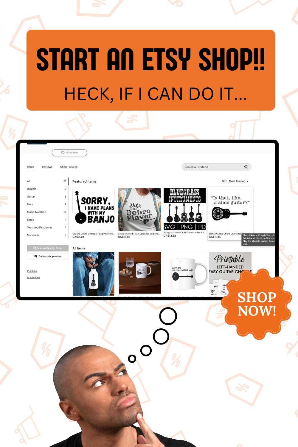 Best Banjo SVG PDF PNG Eps Ai Bluegrass Instrument 5-string Cricut ...