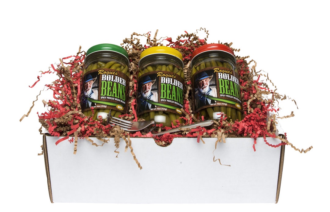 Pickled Green Beans (dilly Beans) & Pickled Vegetables in a Custom Gift ...