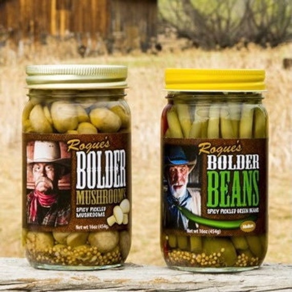 2 Pack Pickled Green Bean Vegetables by Bolder Beans dilly - Etsy
