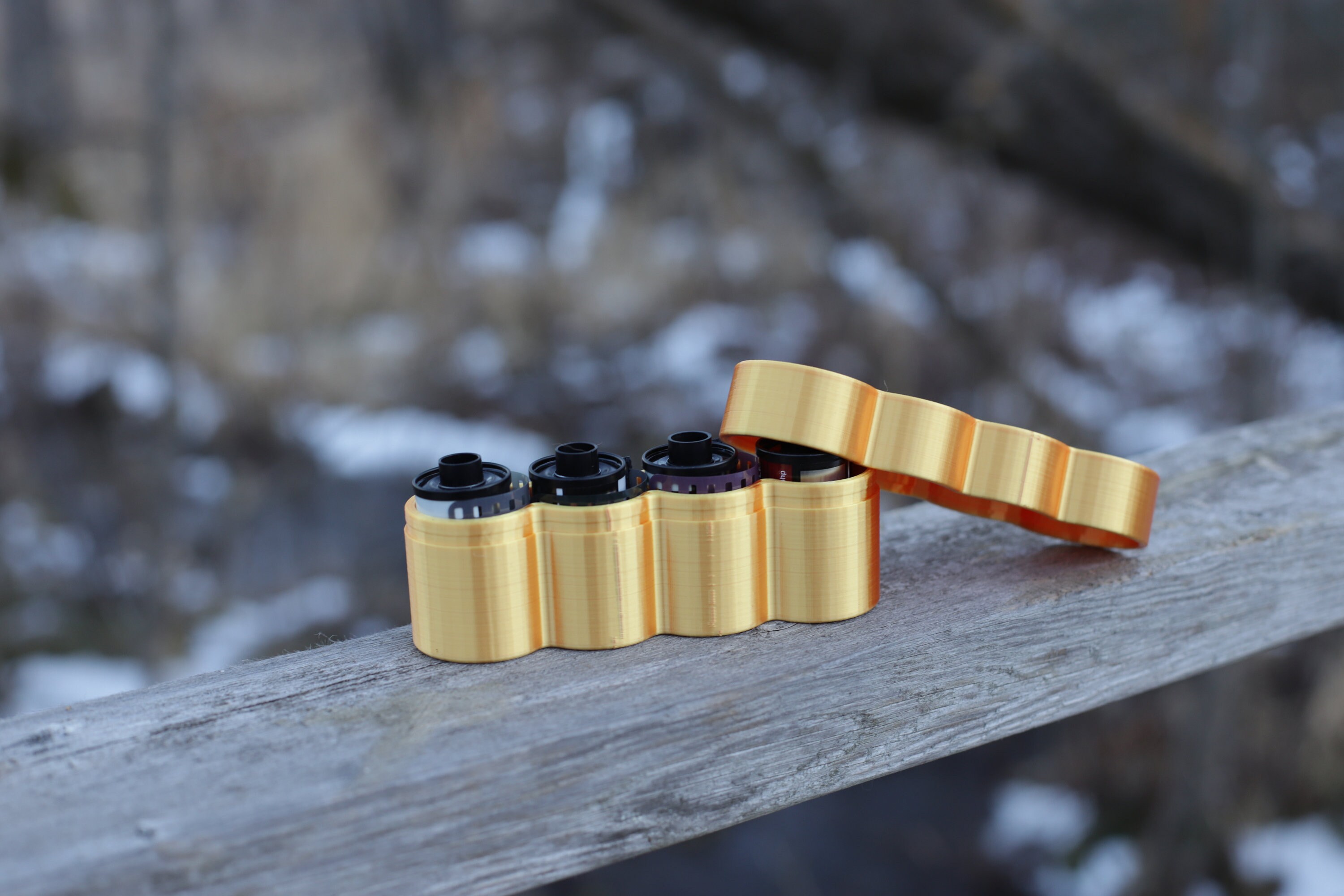 35mm film case holds 4 rolls | Etsy