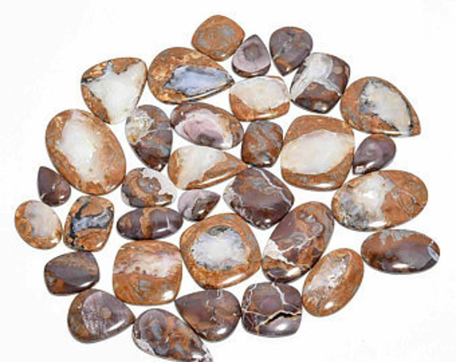 100% Natural Butterfly Jasper Cabochon Loose Gemstone for - Etsy UK