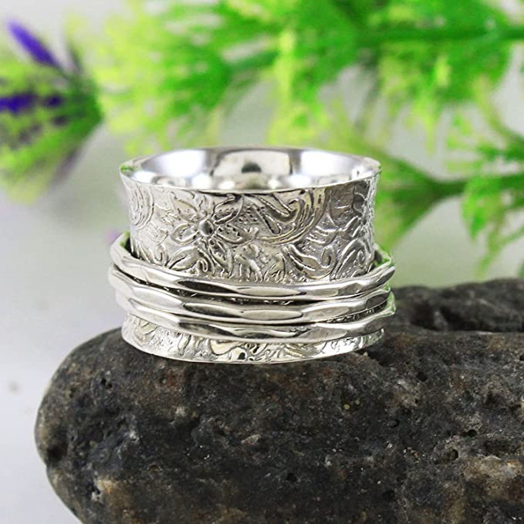 Amazing All Size Boho Spinner Ring, Mothers Day Gifts, Women's Spiner ...