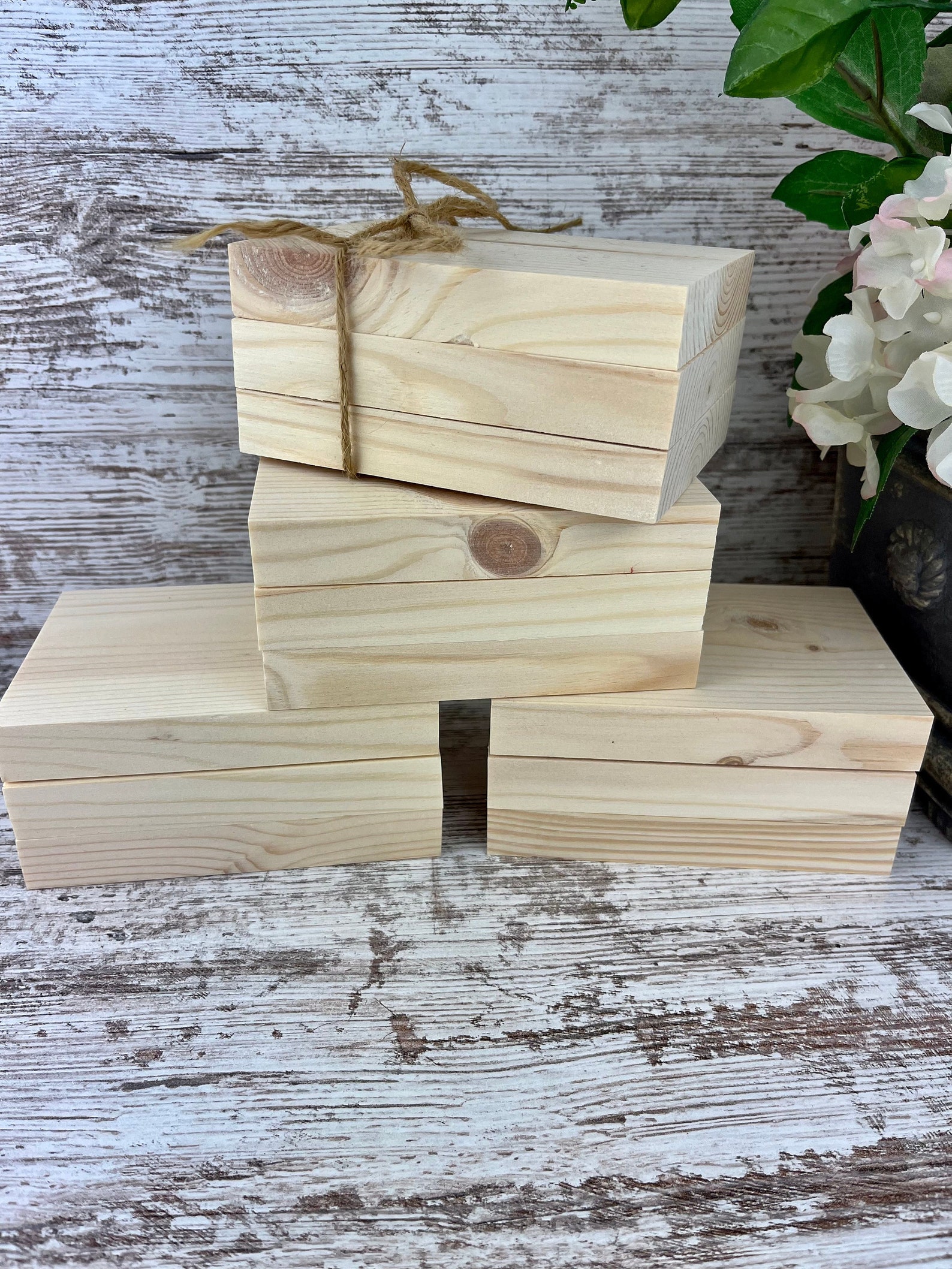 Blank Mini Book Stacks/ 4 Sets of 3 Books/unfinished - Etsy