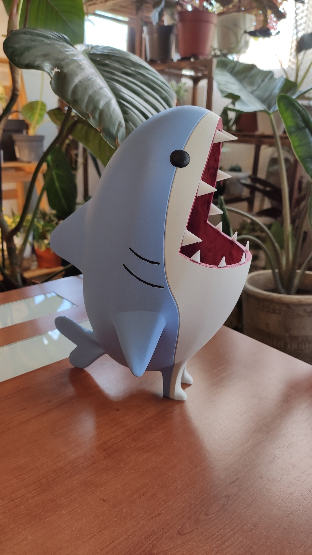 Shark Plant Pot / Planter Inspired in Final Fantasy XIV 3d Printed in ...