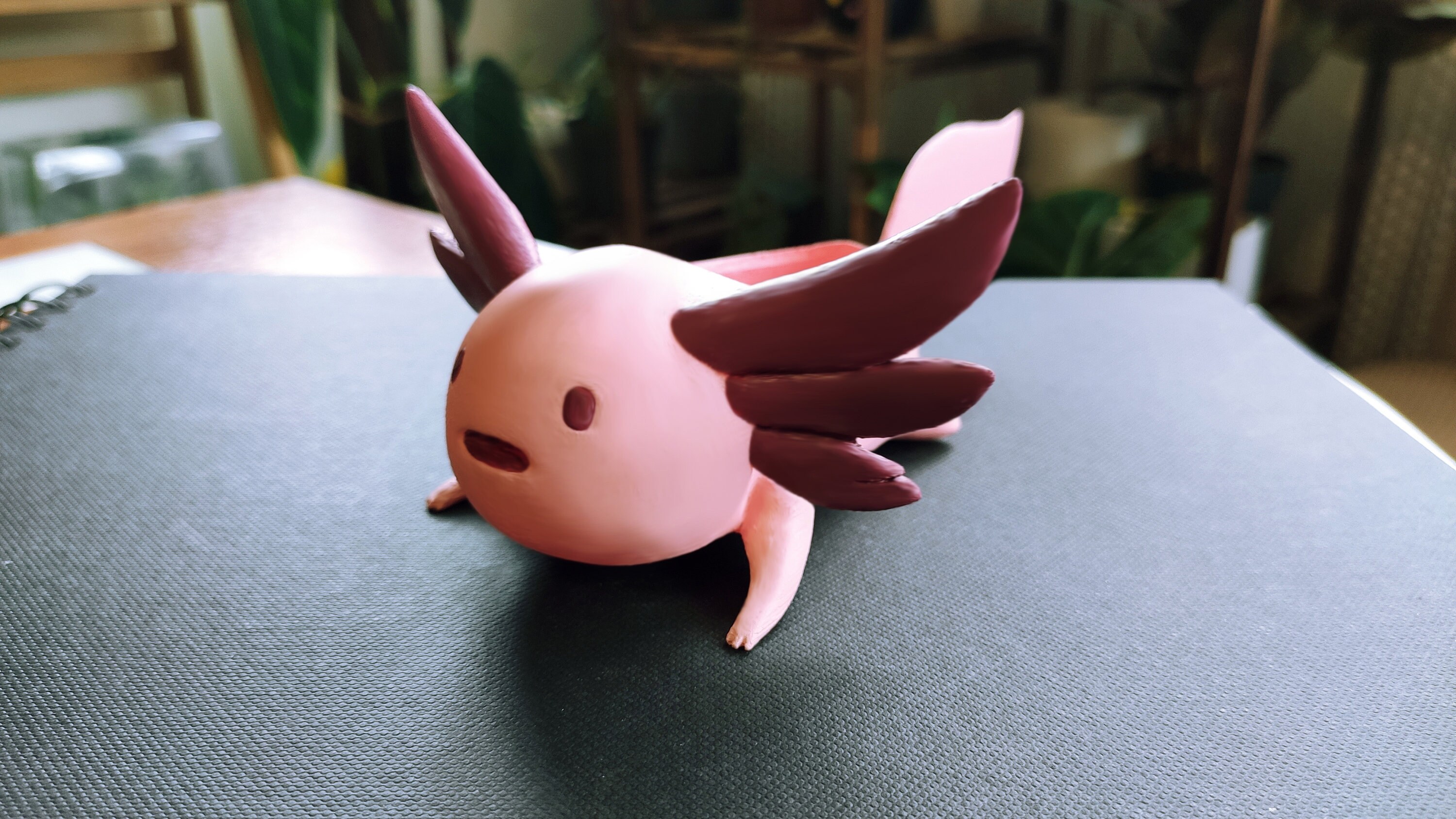 Axolotl Plant Pot / Planter Inspired in Final Fantasy XIV 3d Printed in ...