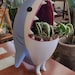 Shark Plant Pot / Planter Inspired in Final Fantasy XIV 3d Printed in ...