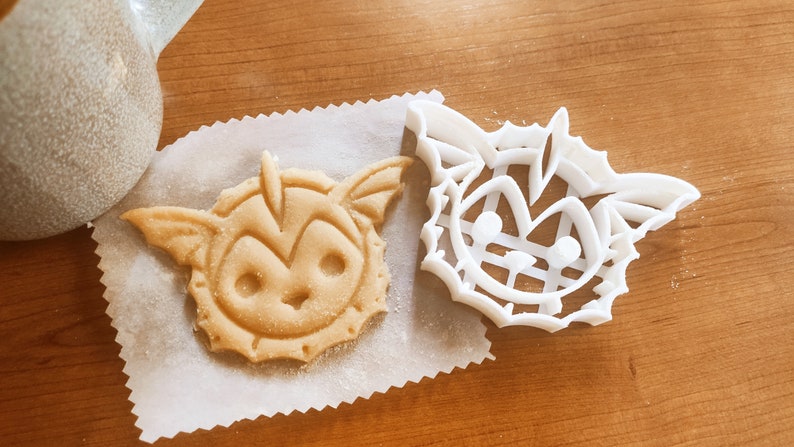 Eevee Vaporeon 3d Printed Cookie Cutter From Pokemon - Etsy