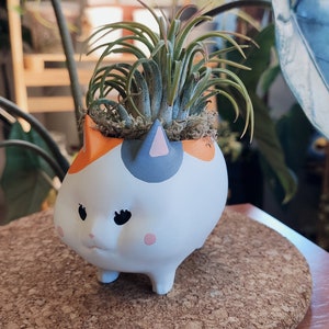 Fat Cat Ffxiv Plant Pot / Planter Inspired in Final Fantasy XIV 3d ...