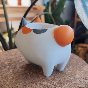 Fat Cat Ffxiv Plant Pot / Planter Inspired in Final Fantasy XIV 3d ...