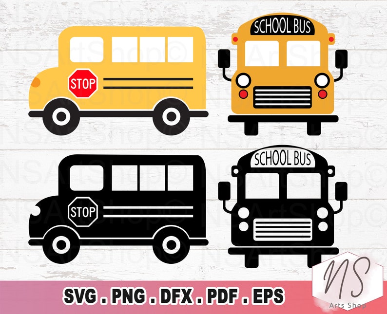 School Bus Svg Bus Svg Bundle Bus Svg Back to School Svg - Etsy