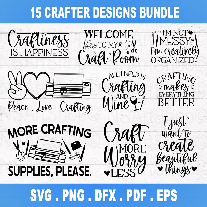 Craft Room Svg - Etsy