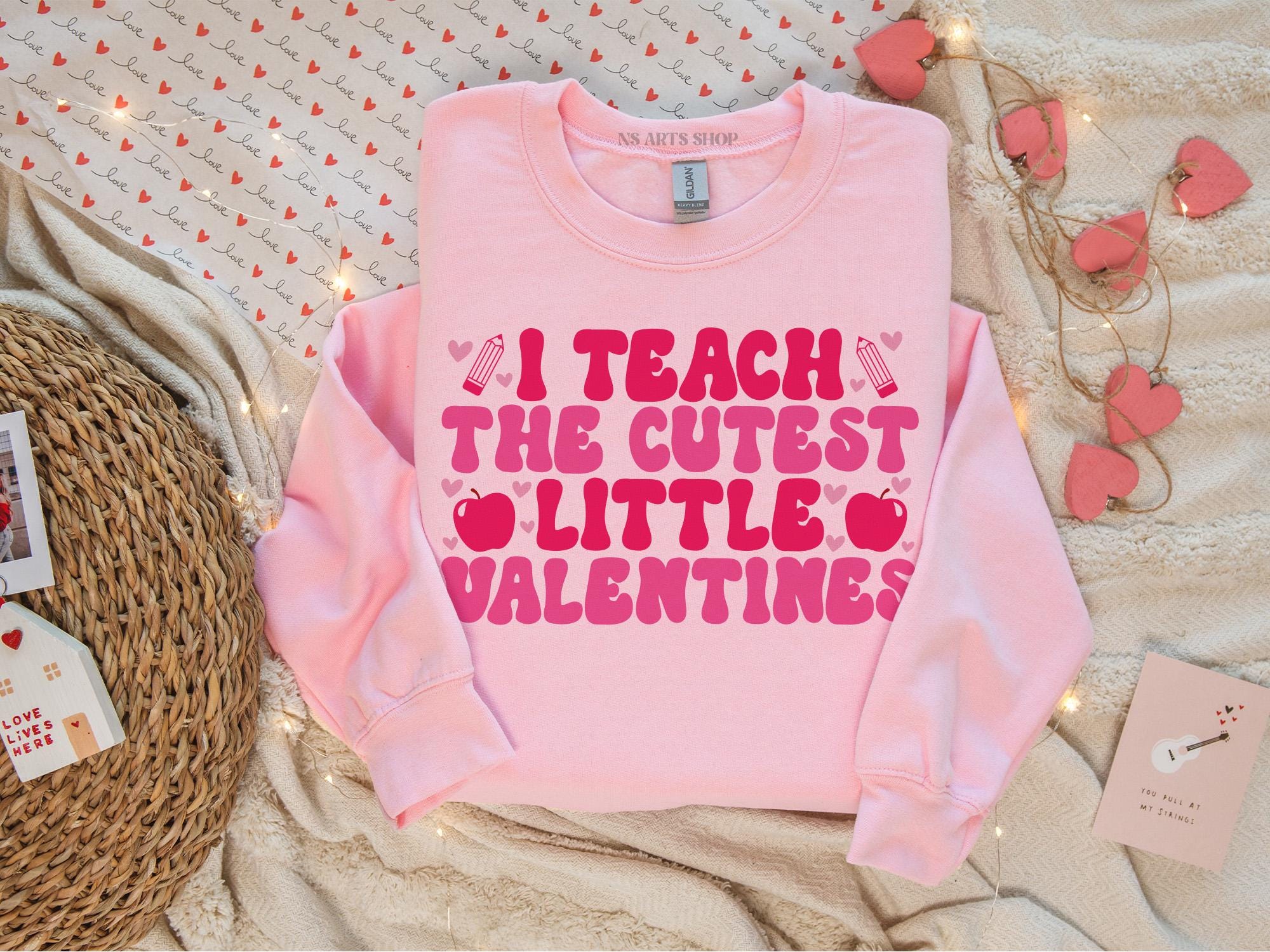 Teacher Valentine SVG Bundle: Apple Sweethearts Designs (digital ...