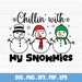 Snowman SVG Christmas Snowman SVG Snowman Ornament SVG - Etsy Canada