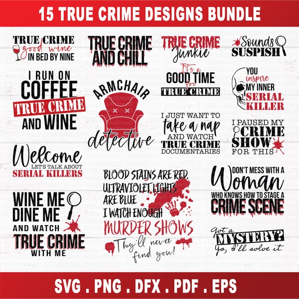 True Crime Shirt - Etsy