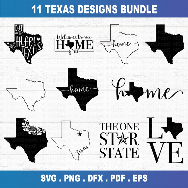 Texas Svg File - Etsy