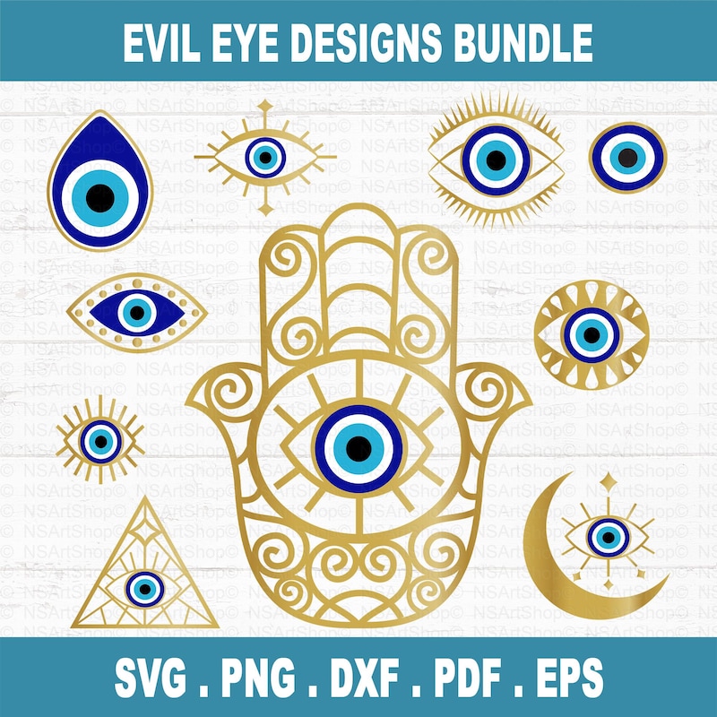 Nazar Eye Template - Etsy