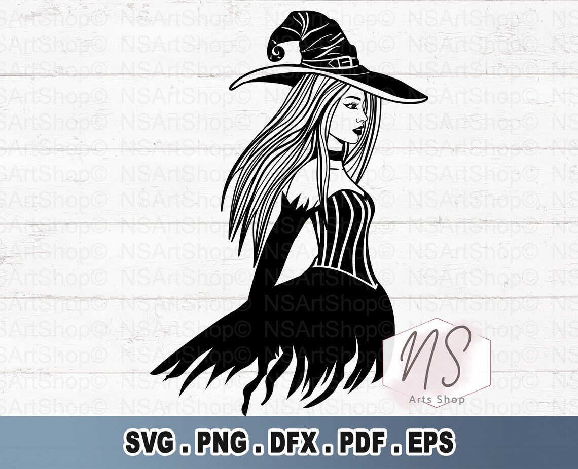 Witch Svg Witchcraft Svg Magic Svg Pagan Svg Mystical Svg - Etsy