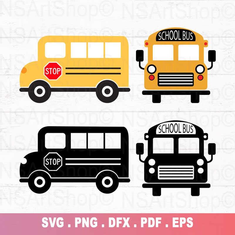 School Bus Svg - Etsy