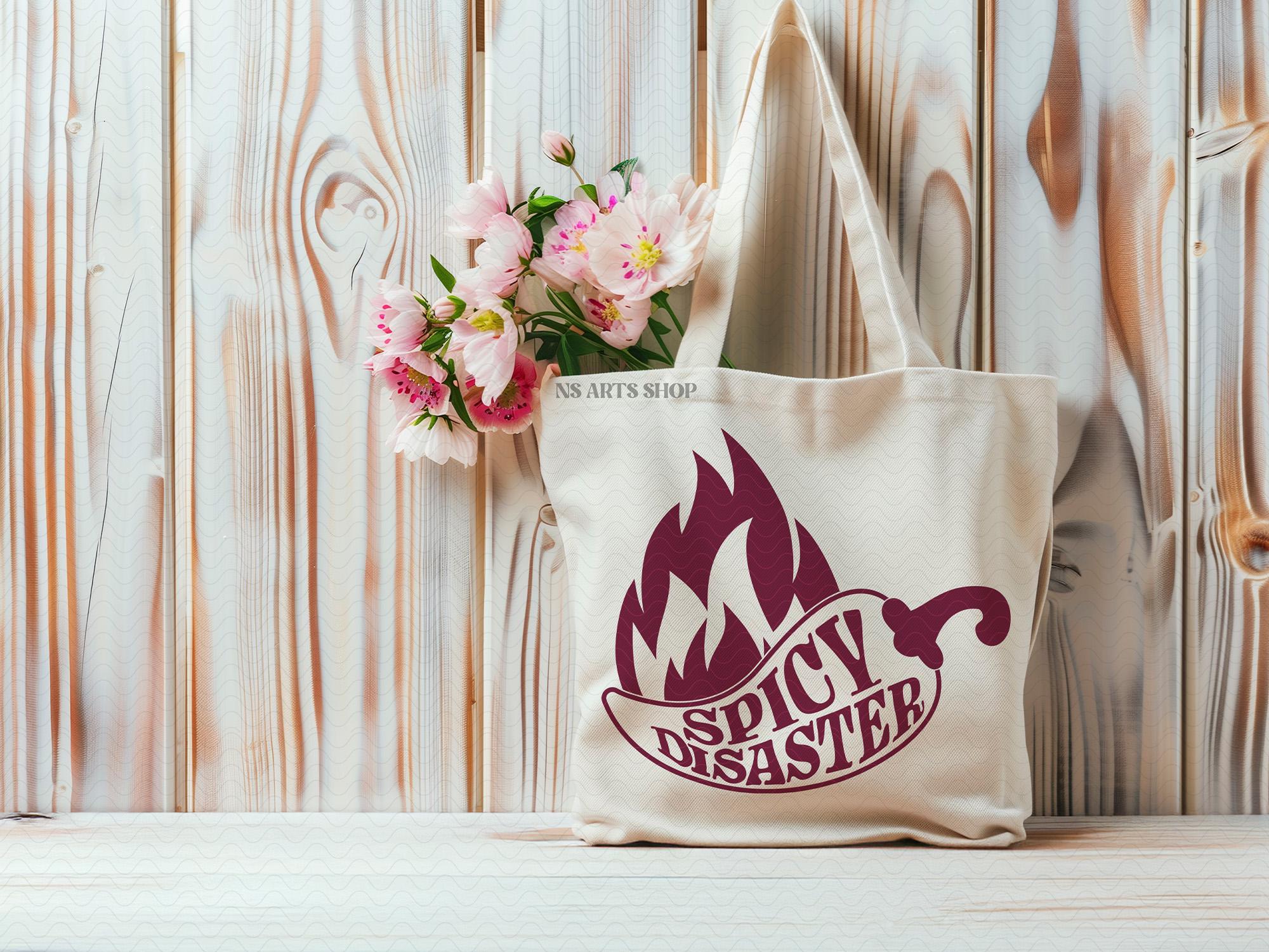 Spicy Disaster SVG PNG: Sarcastic Chili Pepper Design (digital Files ...