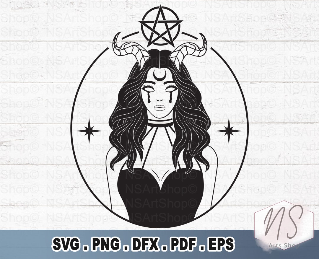 Witch Svg Witchcraft Svg Magic Svg Goth Svg Pagan Svg - Etsy