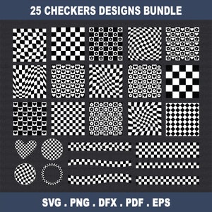 Checkers Svg Bundle, Distressed Checkers Svg Png, Checkers Png ...