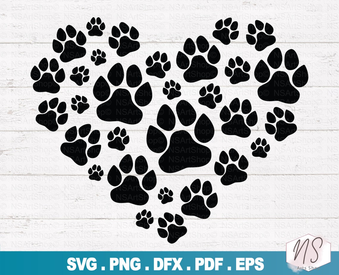 Paw SVG Paw Print SVG Dog Paw Svg cat Paw Svg Paw Print - Etsy Canada