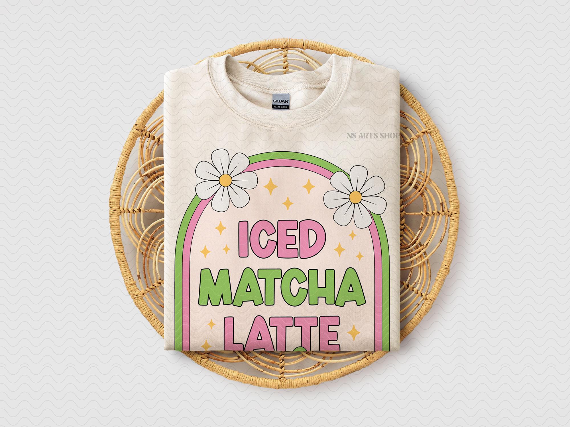 Matcha Png Svg, Iced Matcha SVG, Coffee Quotes Sayings Sublimation ...