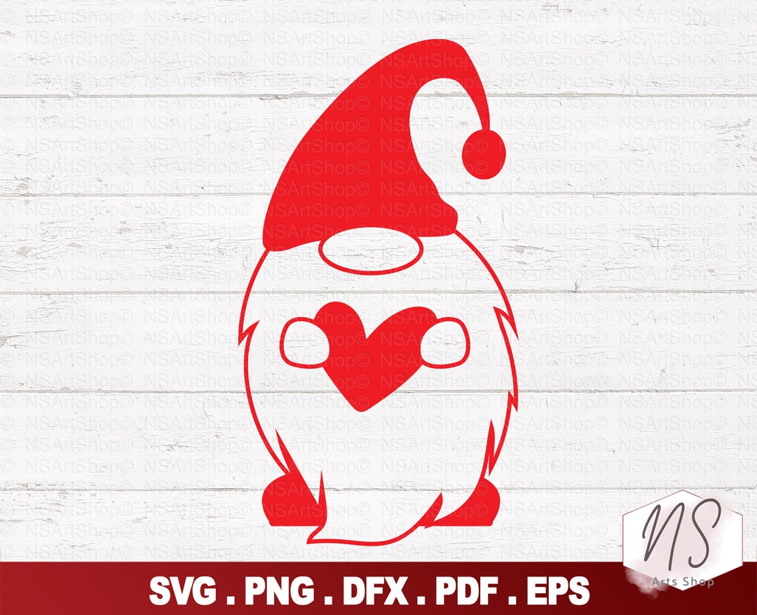 Gnome SVG, Valentine SVG, Gnome Png, Valentine's Day SVG , Love Svg ...