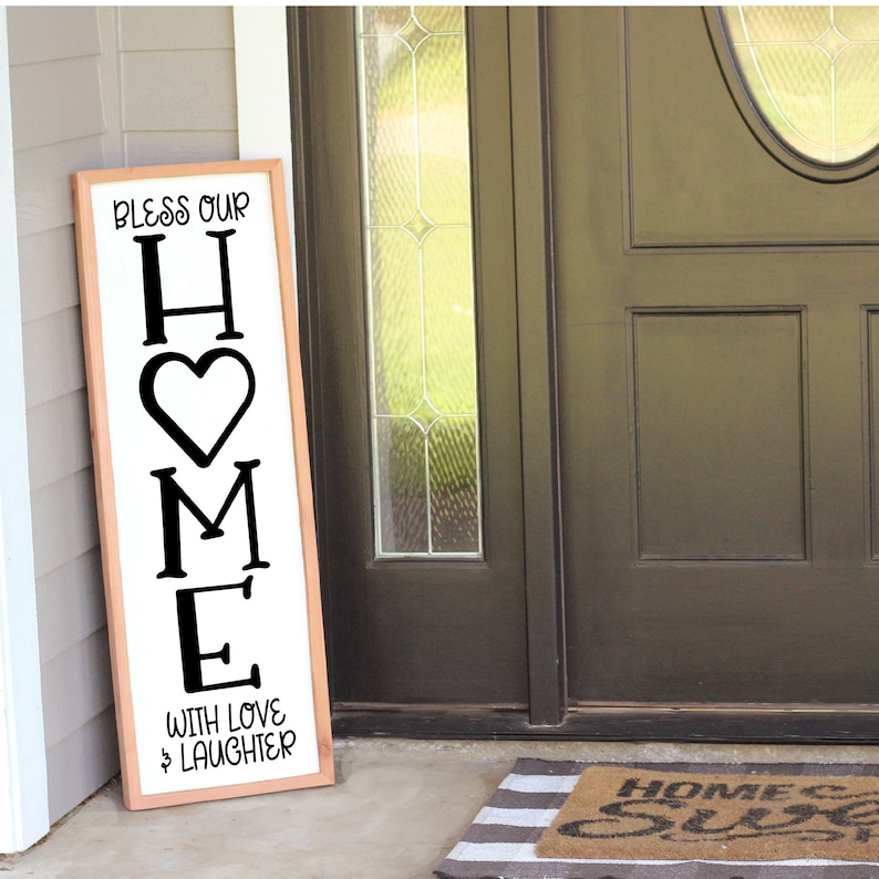 Welcome Sign SVG Bundle: Porch Design Farmhouse Decor Cut File, Cricut ...