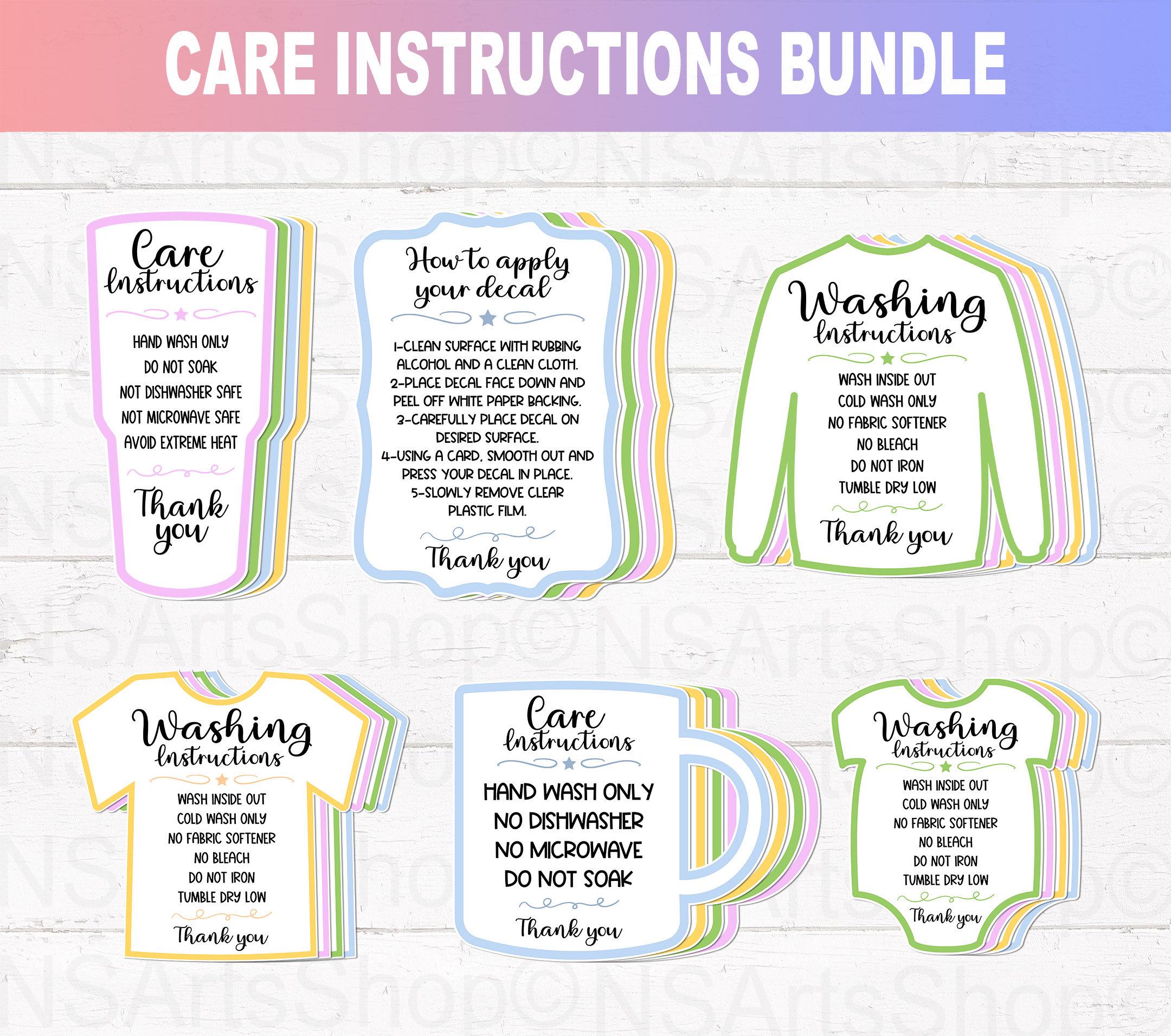 Care Card Bundle Digital Print, Care Card Bundle Printable Svg, Care ...