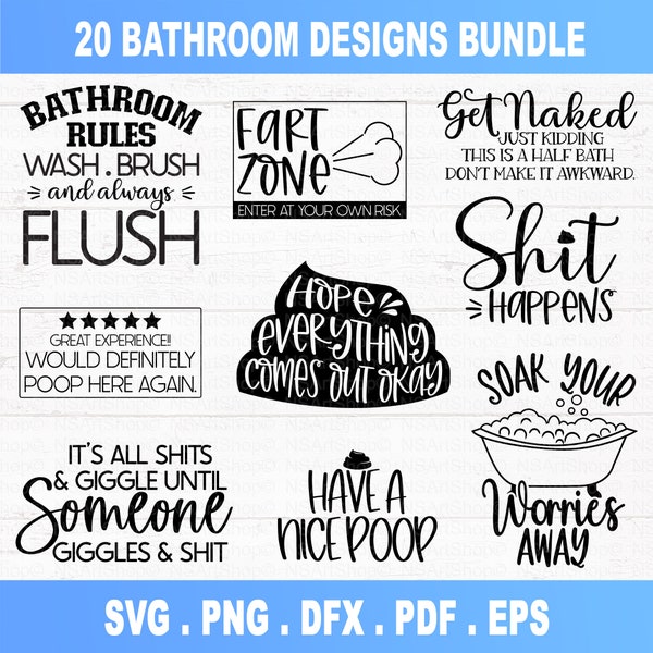 Washroom Sign - Etsy