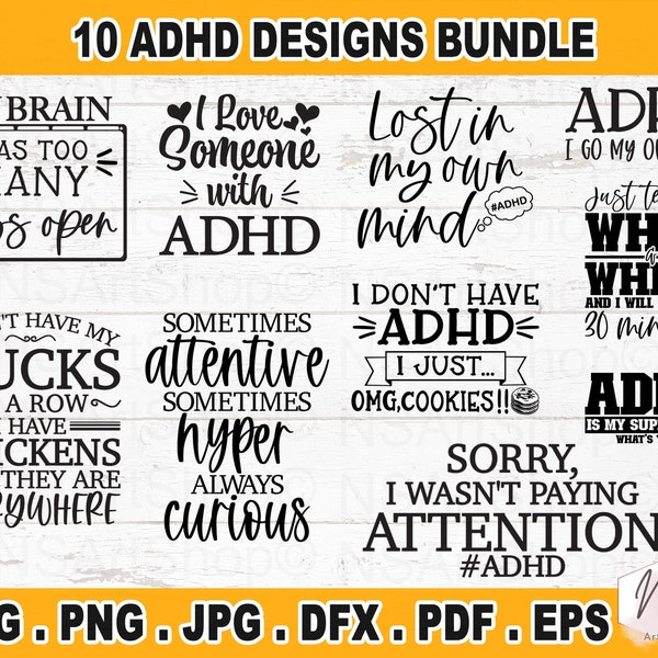 Adhd Awareness - Etsy