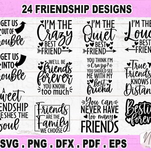 Friendship Svg Bundle, Friendship Svg, Bestie to the Resties,bestie ...