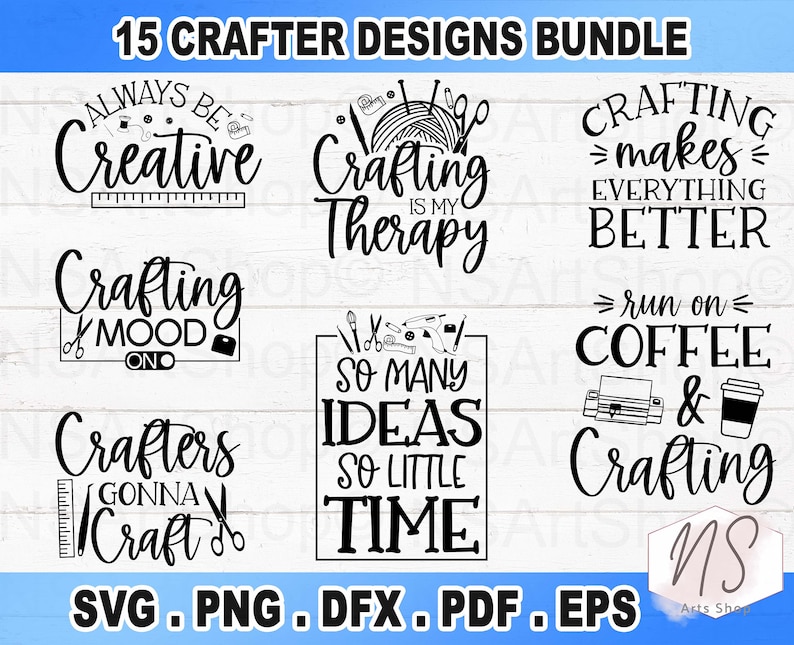 Crafting Svg Bundle Crafter Svg Crafty Svg Craft Svg - Etsy