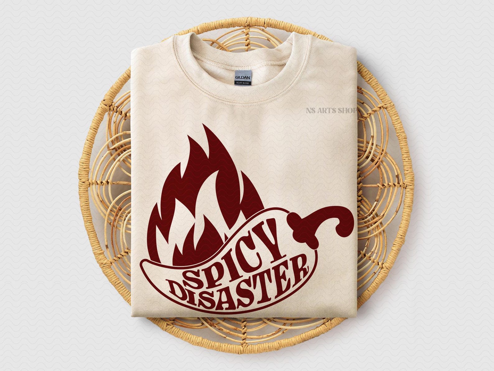 Spicy Disaster SVG PNG: Sarcastic Chili Pepper Design (digital Files ...