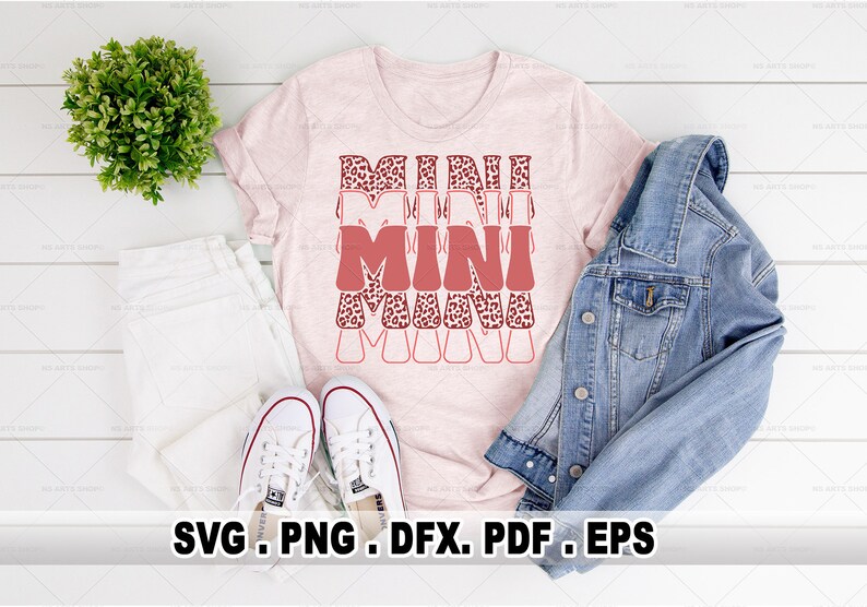 Retro Mini Svg Mini Svg Mom Life Svg Leopard Mini Svg Mini - Etsy