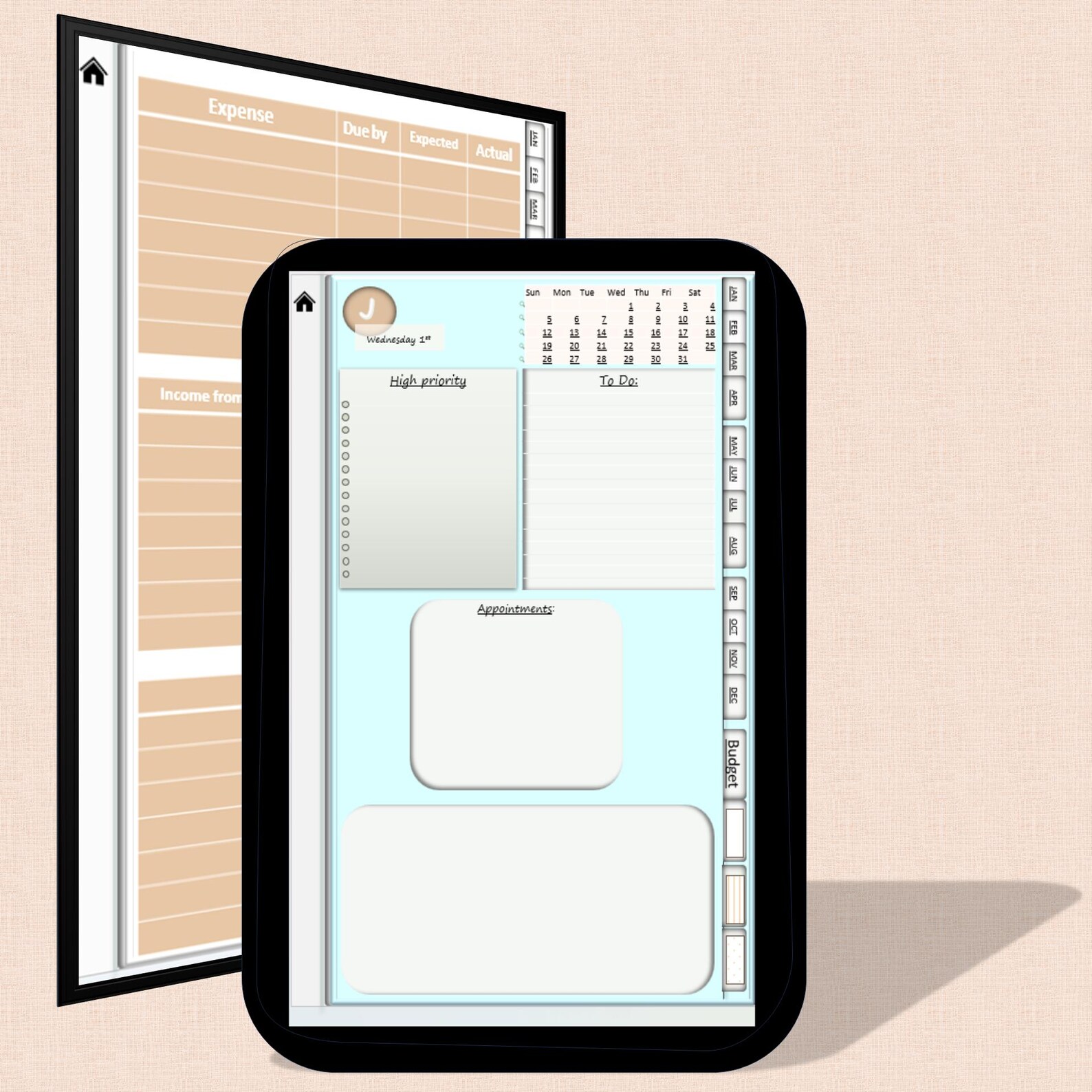 2025 Digital Planner, Monthly Planner, 2025 Planner, Goodnotes Planner ...