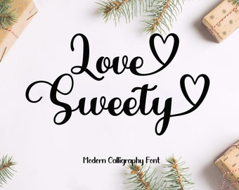 Cricut Heart Font | Etsy