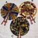 African Ankara Hand Fans - Etsy