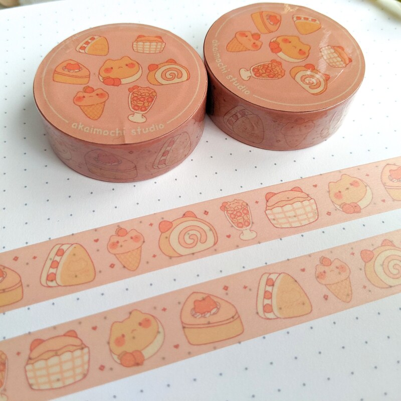 Strawberry Washi Tape - Etsy