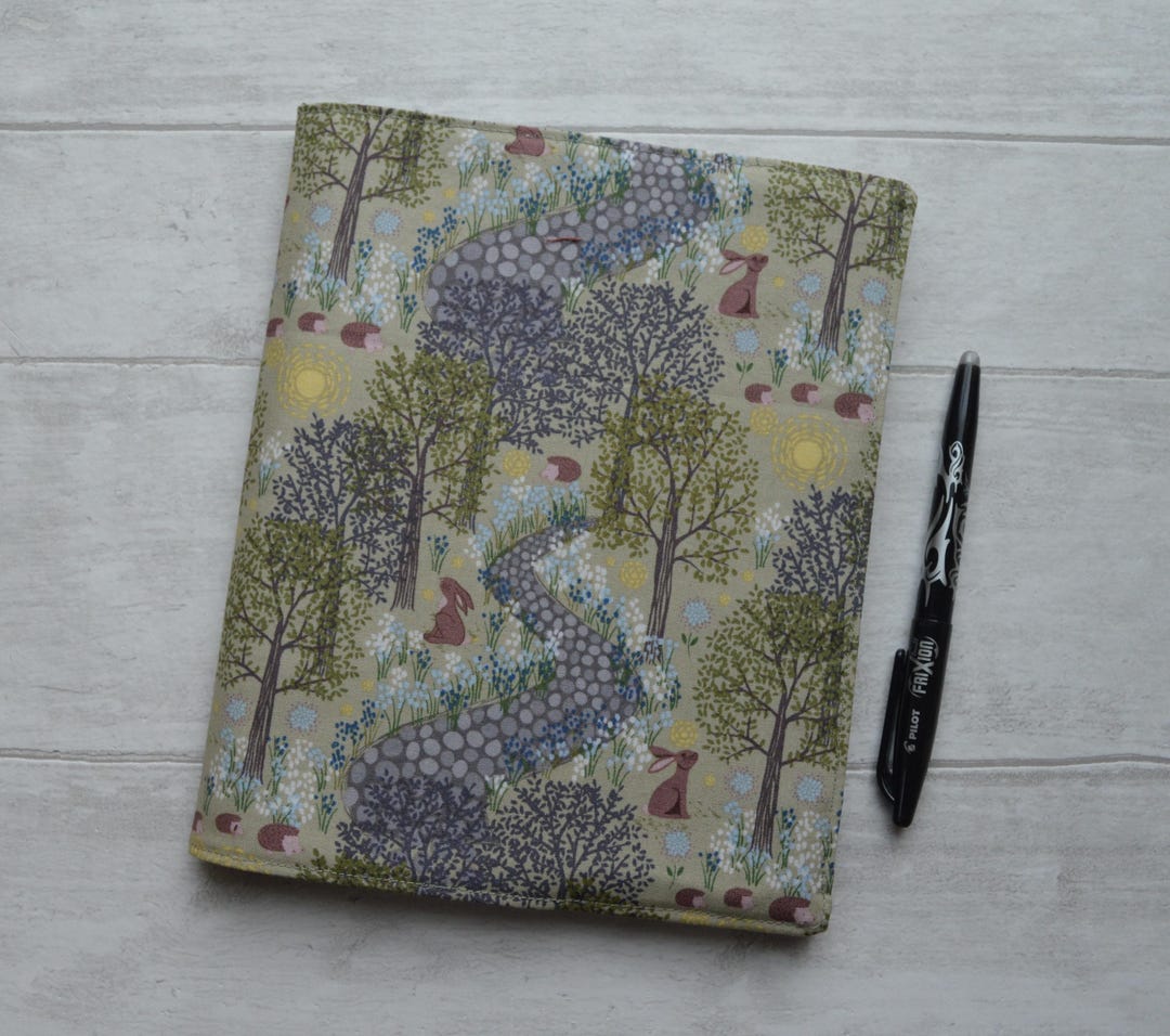 Diary Cover - Woodland Fabric Reusable 2026 Diary Sleeve - Etsy UK